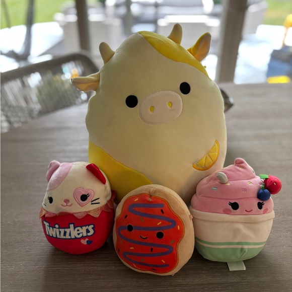 Squishmallows | Toys | Set Of 4 Squishmallows Plush Toy Set | Poshmark
